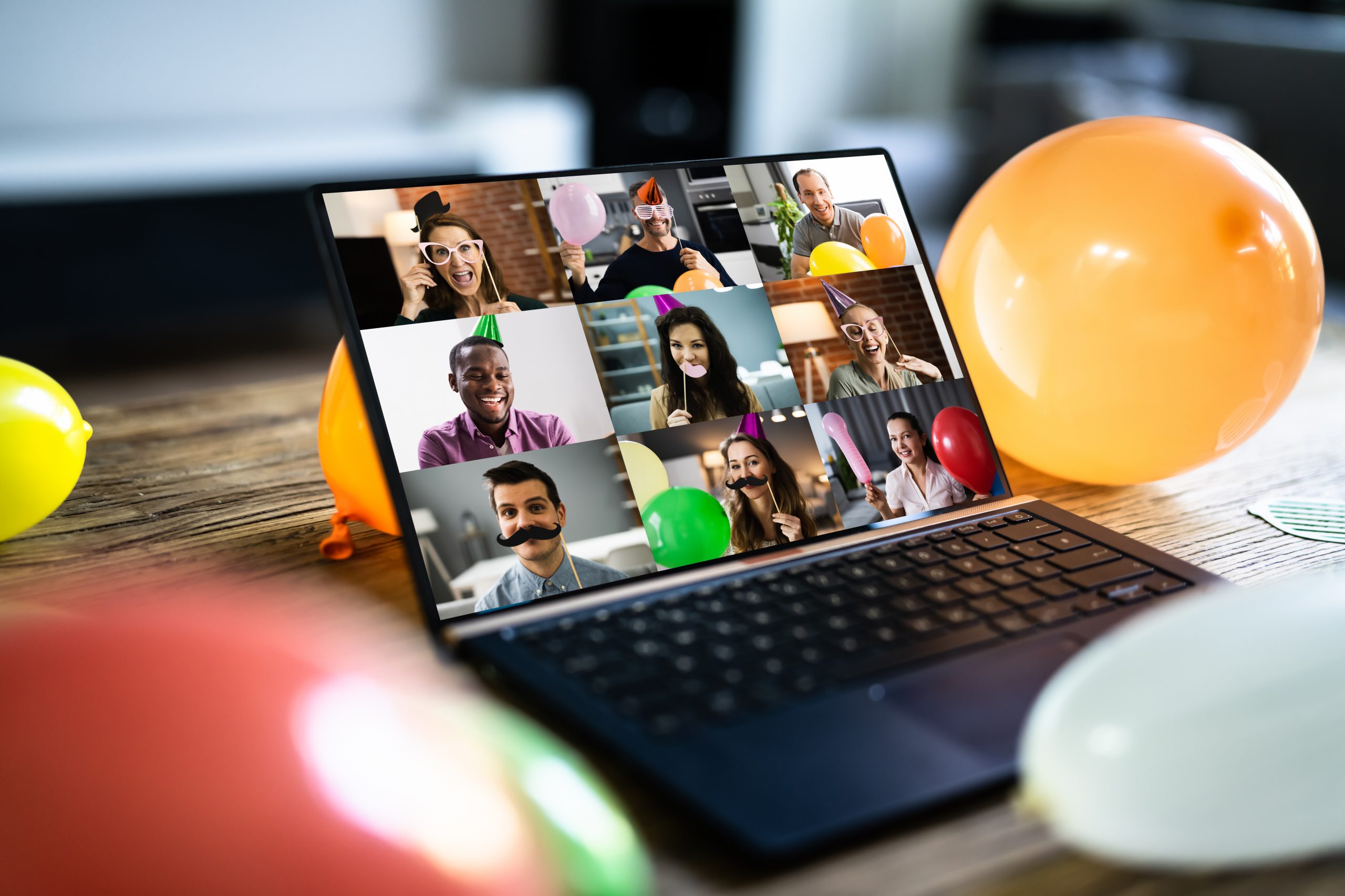 Virtual Group Celebrations Help Bring Teams Together - Think Quick Events